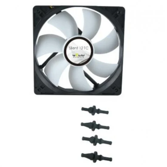 Ventola Silent 120x120x25mm 12V con Controllo Temperatura - ICPU-GE-SIL12TC