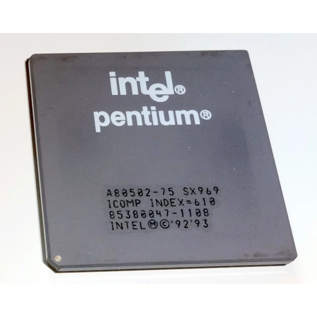 CPU Intel Pentium 75 Mhz Socket 7 SX969/SSS - pi75-SX969/SSS