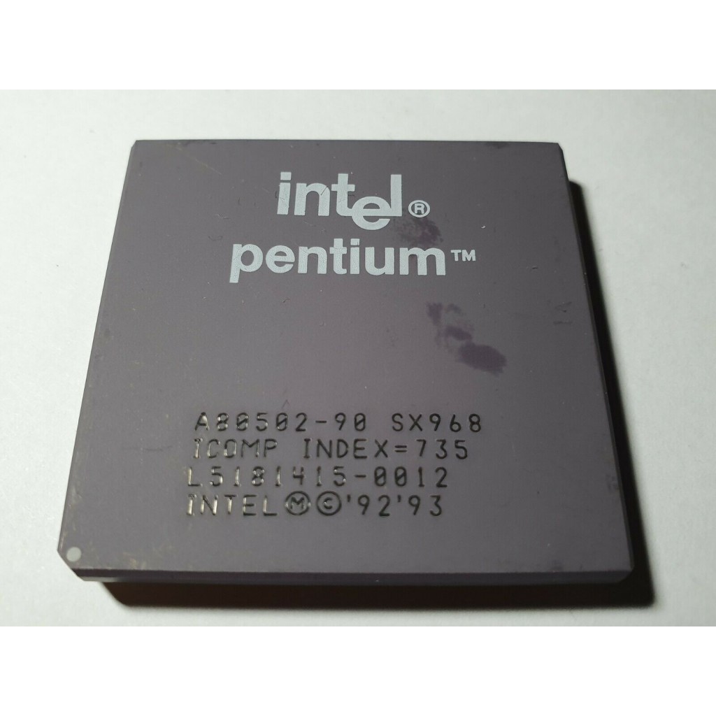 CPU Intel Pentium 90 Mhz Socket 7 SX968 - pi90-SX968