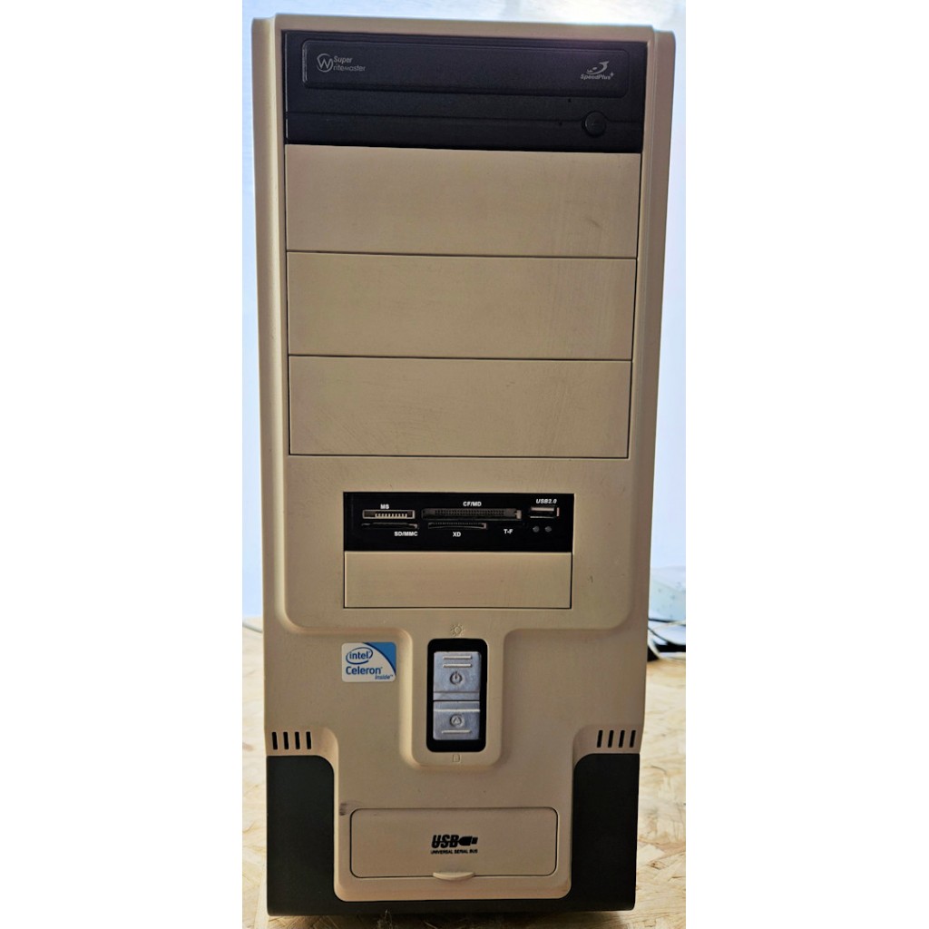 ATX Midi Tower PC Case Used with ATX power supply - CASE-MIDI-ATX-POW