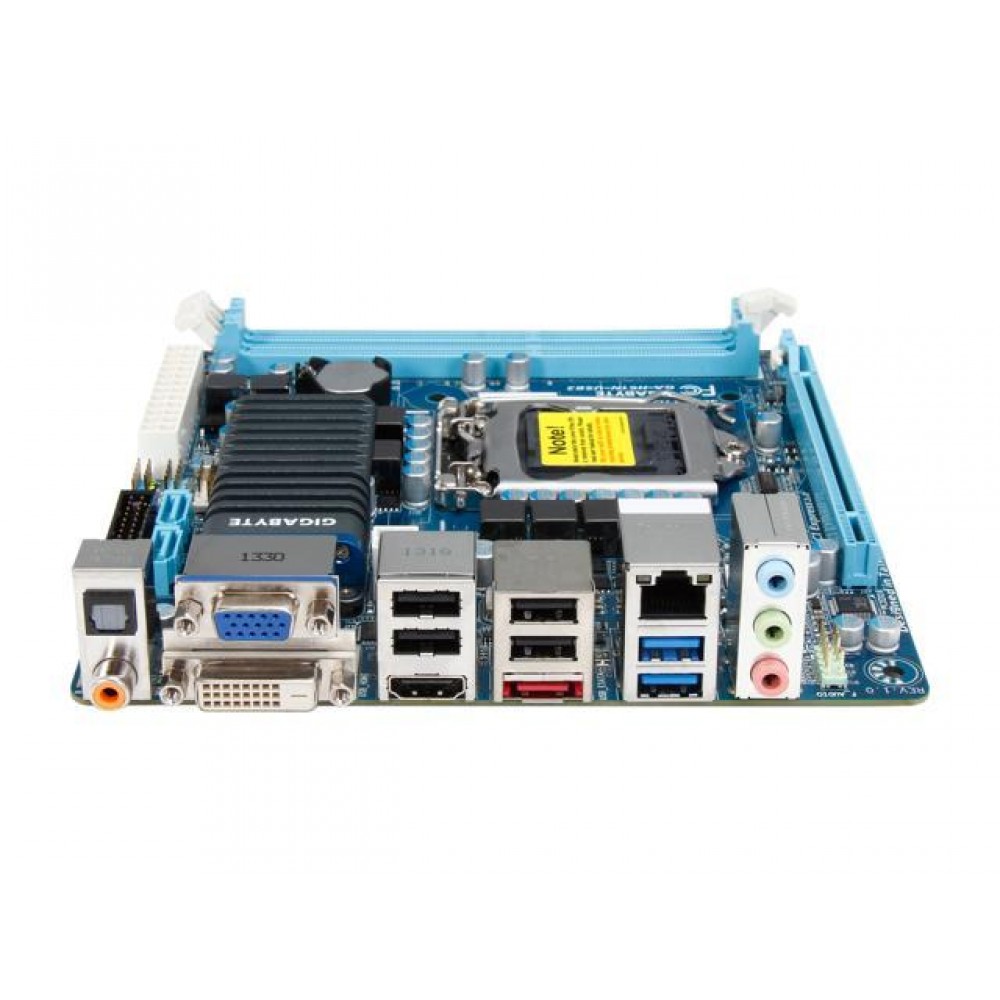 GigaByte Mini ITX GA-H61N-USB3 Motherboard with Pentium G860 CPU and 8 ...