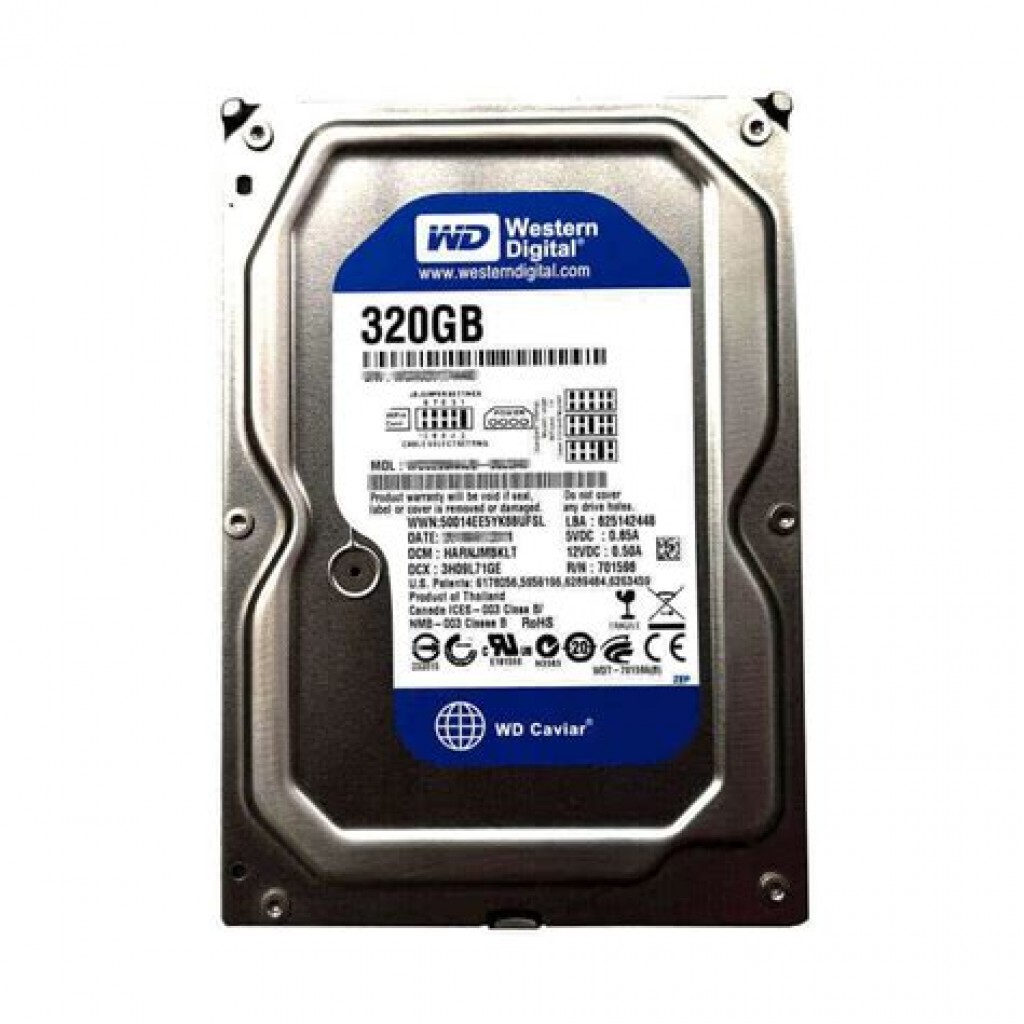 Internal Hard Disk 320GB Western Digital SATA 3,5 inch model WD3200AAJS ...