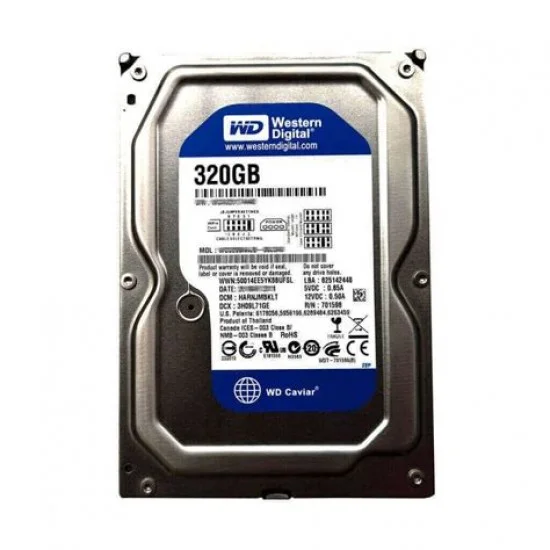 Internal Hard Disk 320GB Western Digital SATA 3,5 inch model WD3200AAJS ...