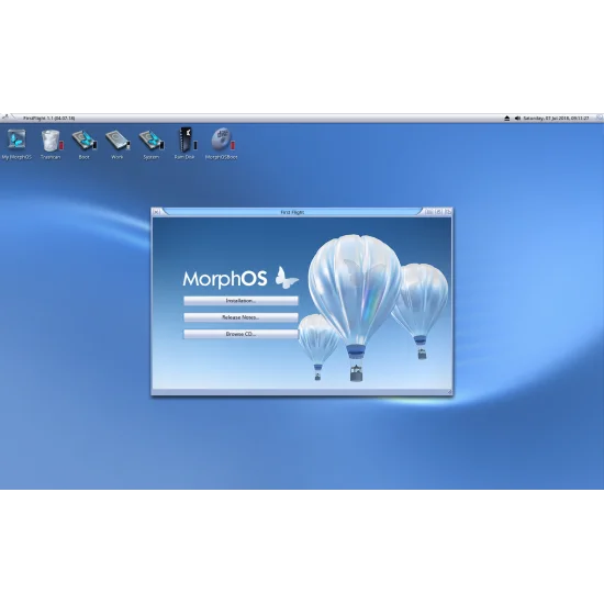 AMIGA Morphos Personal Computer with PowerPC G4 CPU and Morphos 3.18 ...