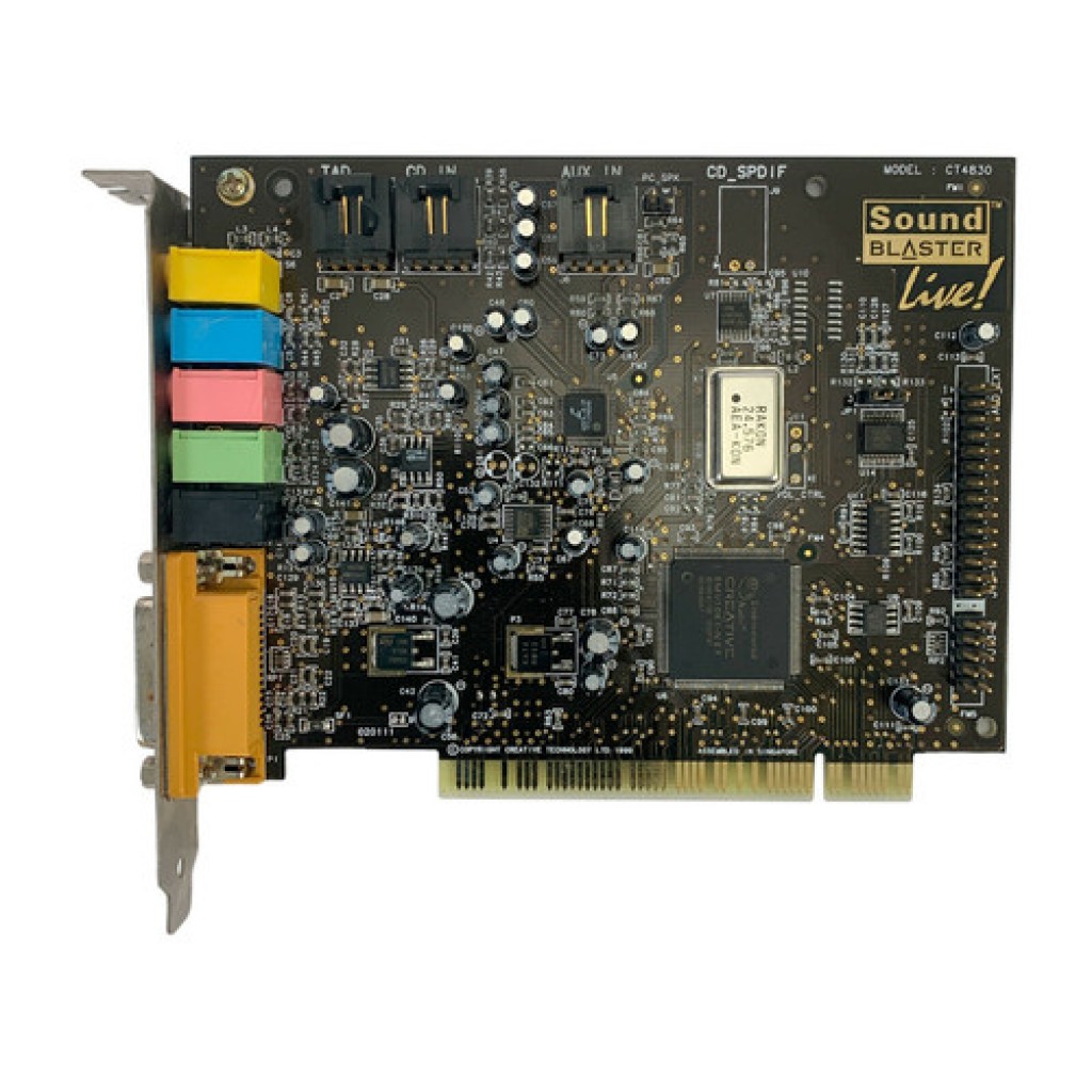 Creative Sound Blaster Live CT4830 PCI internal sound card - CT4830