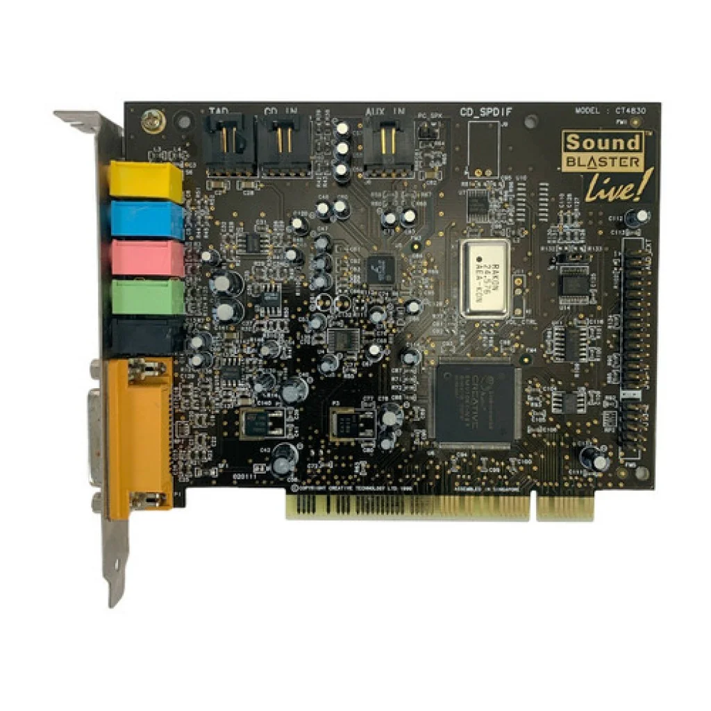 Creative Sound Blaster Live CT4830 PCI internal sound card - CT4830