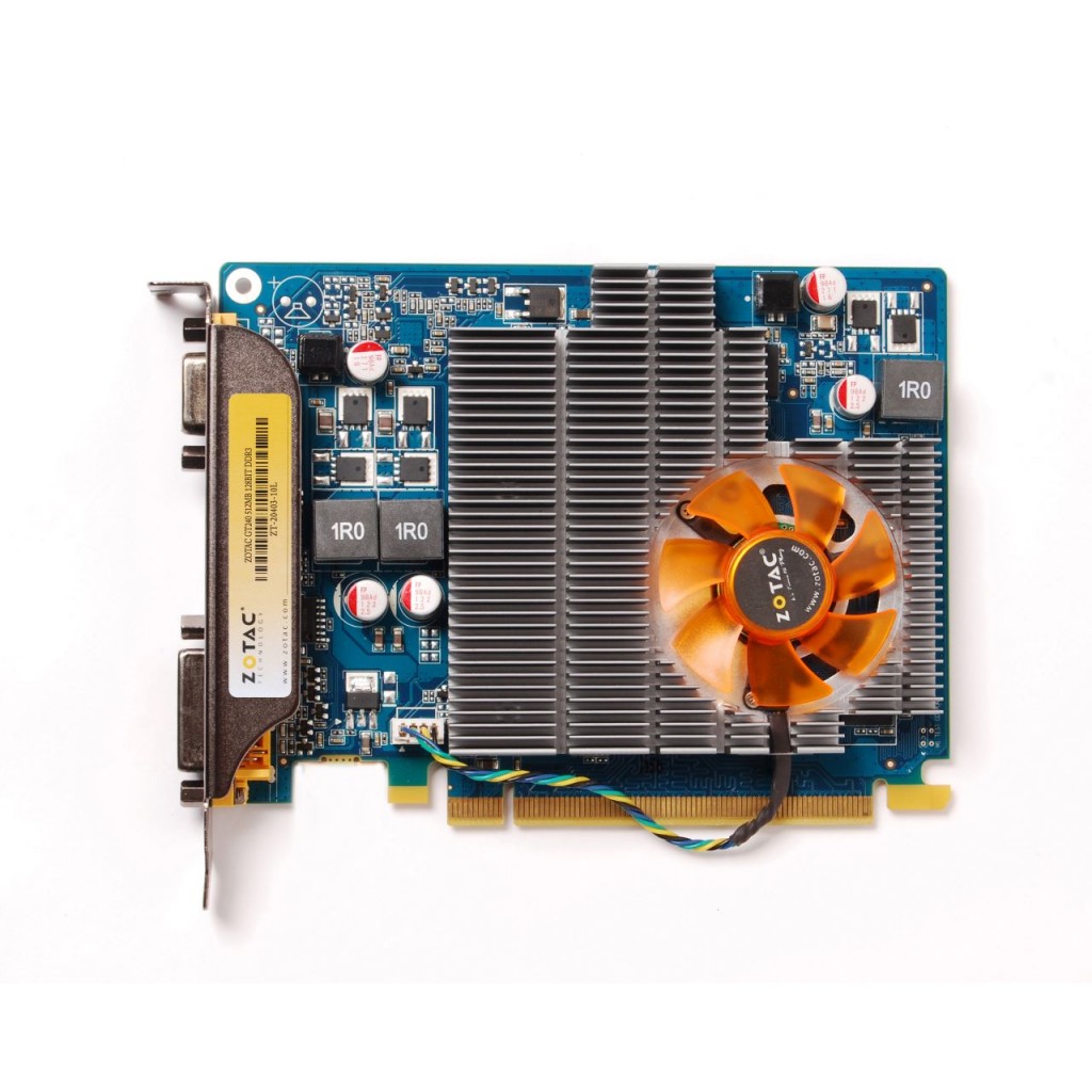 Scheda Video Zotac GT 240 con 1 GB DDR3 PCI-E 2.0 DVI-D Dual Link / D ...