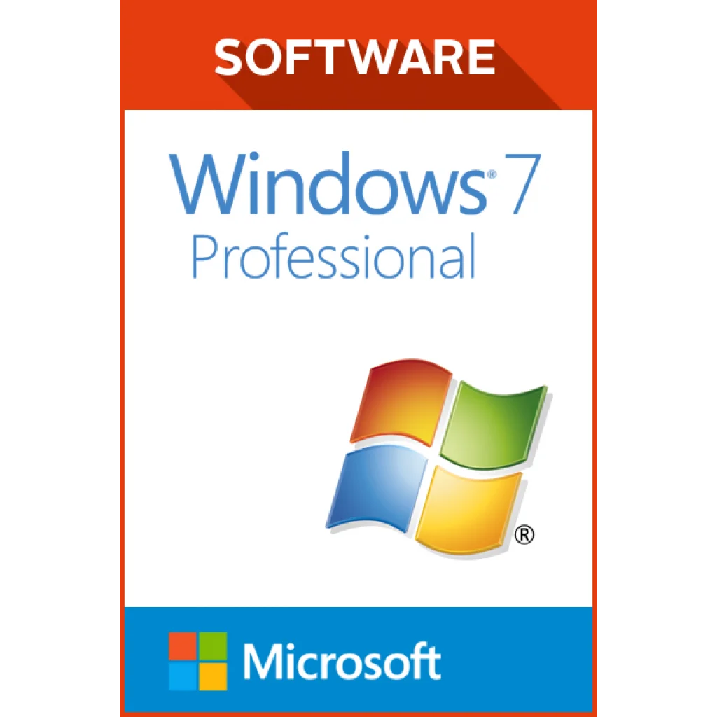Operating System Microsoft Windows 7 Professional - MW7PRO