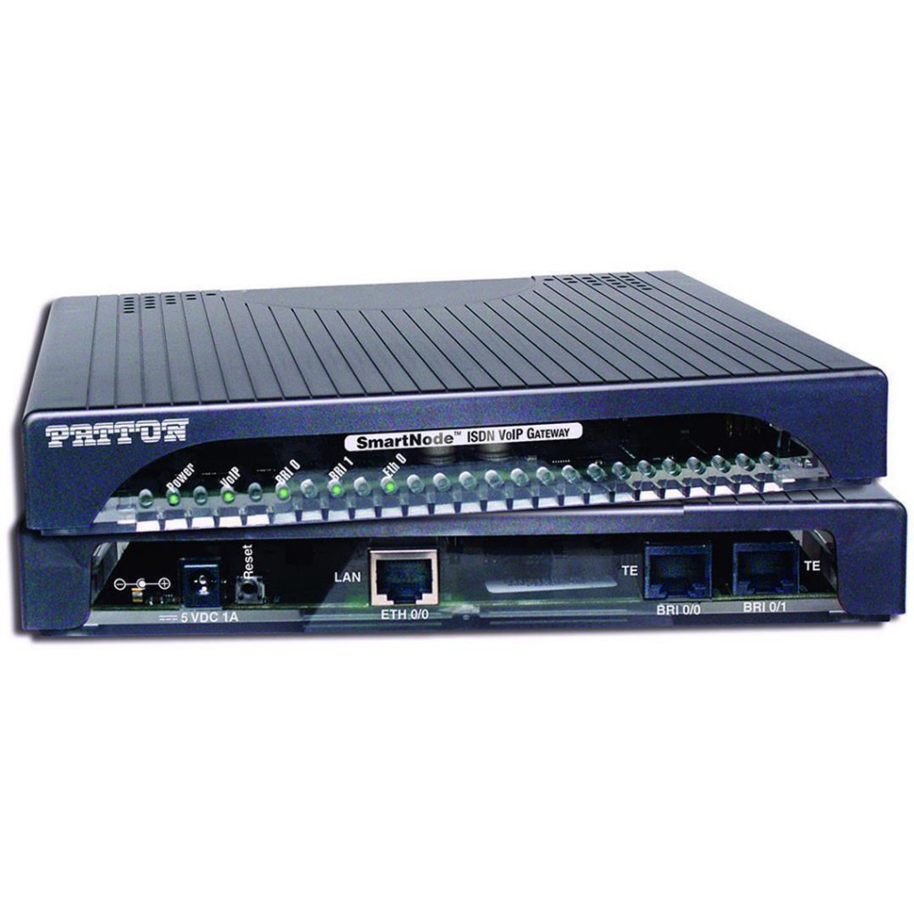 Patton SmartNode SN 4120 per convertire 2 ISDN in 4 canali VoIP 4120 ...