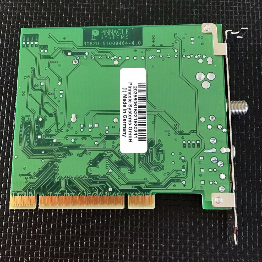 Pinnacle Systems PCTV PRO Internal PCI Slot Video Capture Card with ...