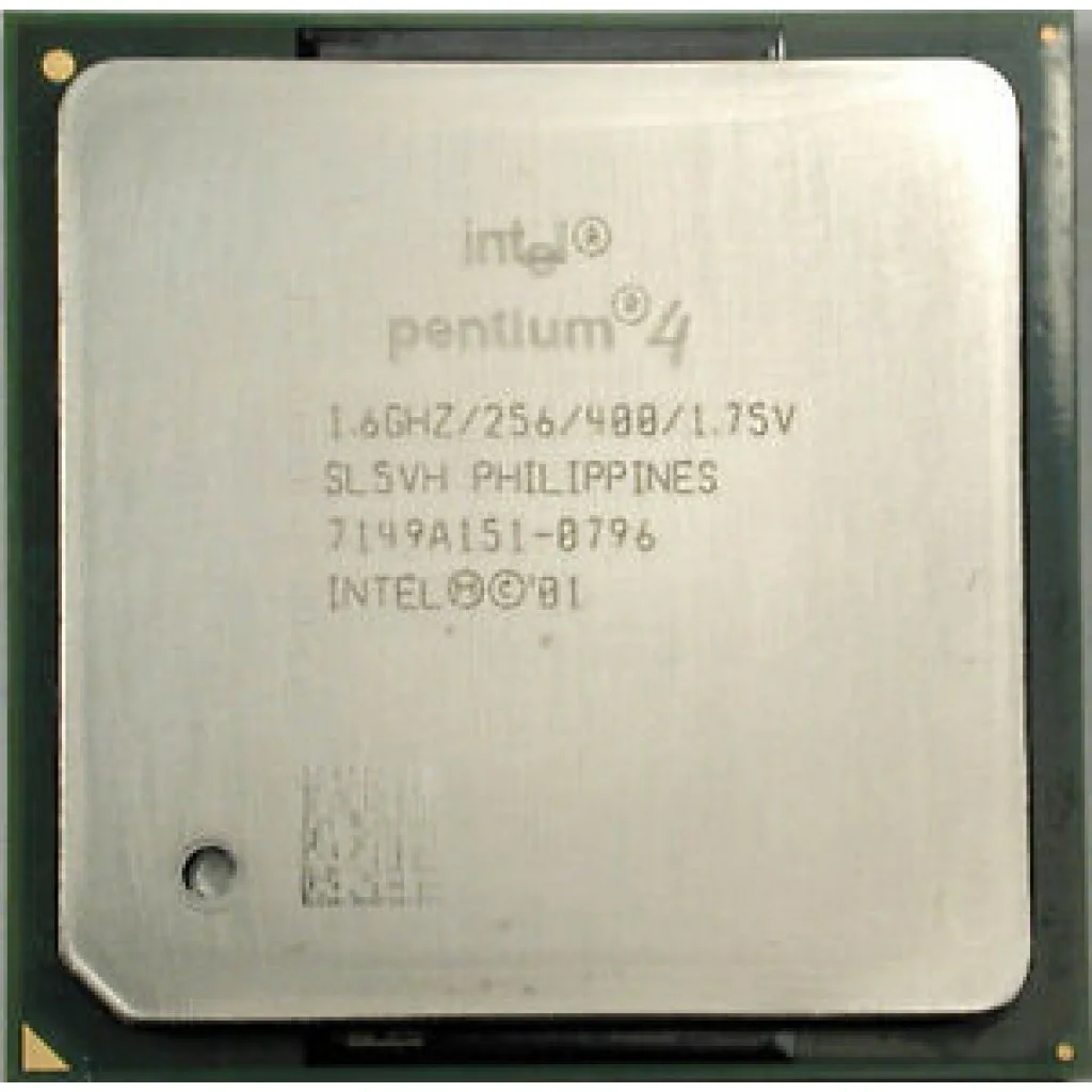CPU Intel Pentium 4 a 1,6Ghz Socket 478 - IP416