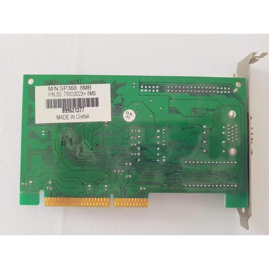 S3 Trio 3D2X+ Video Card with 4MB Ram AGP - S3Trio3D2X-4m
