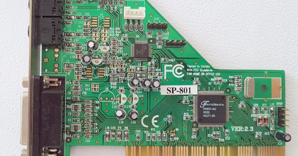 ForteMedia SP-801 Internal Sound Card for PCI slot - FM801