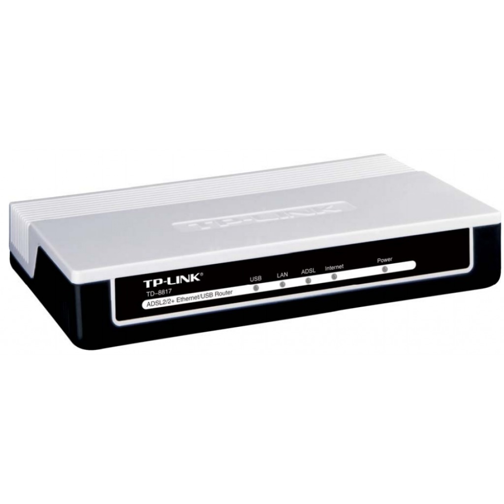 Modem Router ADSL TP-Link Ethernet / USB TD-8817